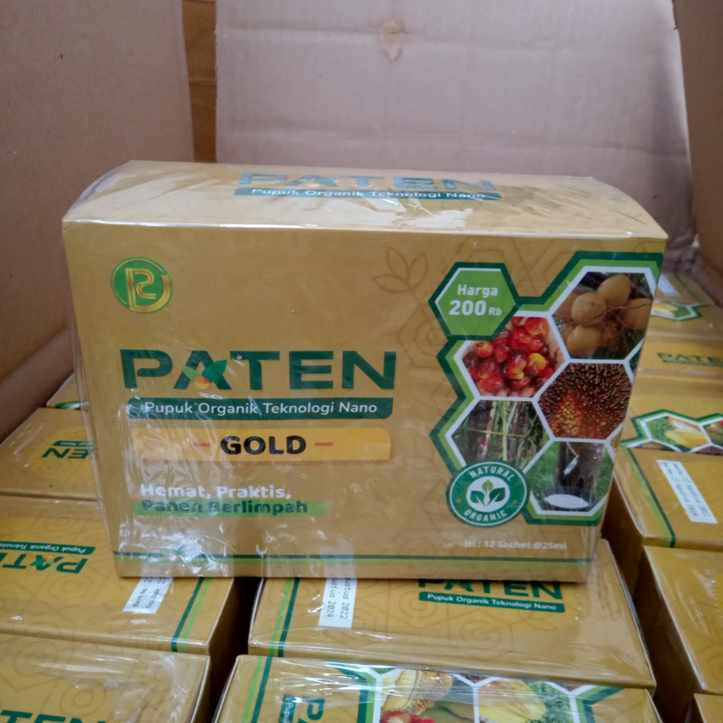 Jual PUPUK PATEN 1 BOX ISI 24 SACHET - IMUN PATEN - PUPUK PATEN GOLD ...