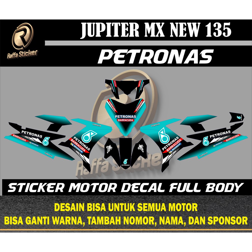 Jual dekal stiker jupiter mx new decal jupiter mx 135 decal jupiter mx ...