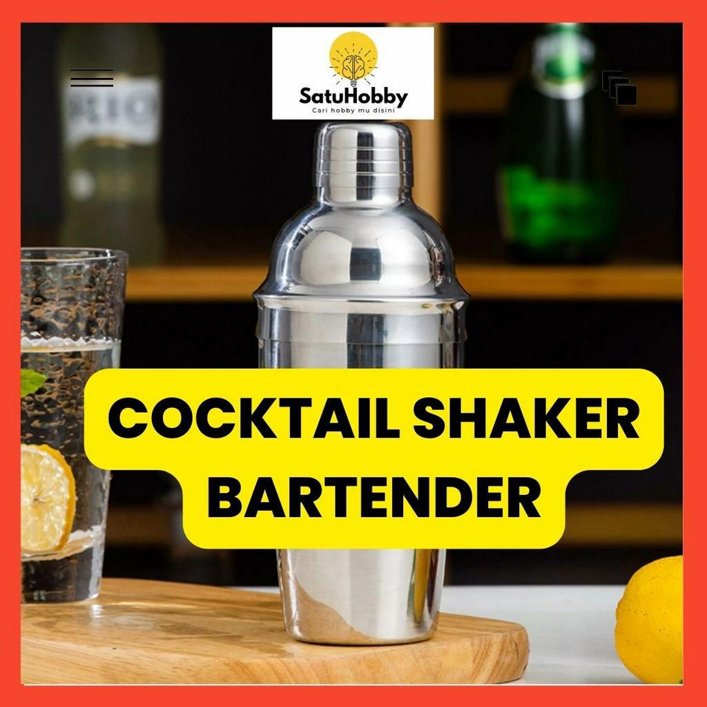 Jual Cocktail Shaker Bartender Minuman Kopi Coffee Milk Susu Style ...