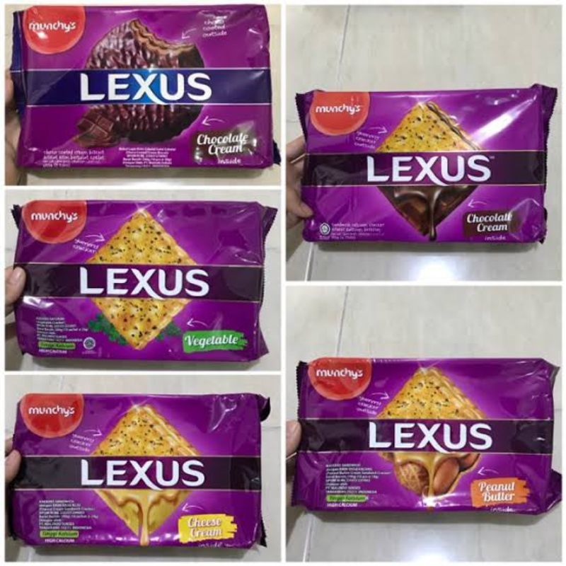 Jual LEXUS MUNCHYS BISKUIT VEGETABLE CRACKERS CHOCOLATE CREAM CHEESE ...