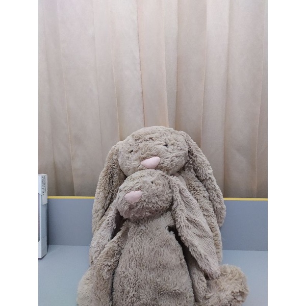 Jual Jellycat bashful Bunny Beige size Huge & Large || Boneka Kelinci Jellycat Jaemin Taeyong ...