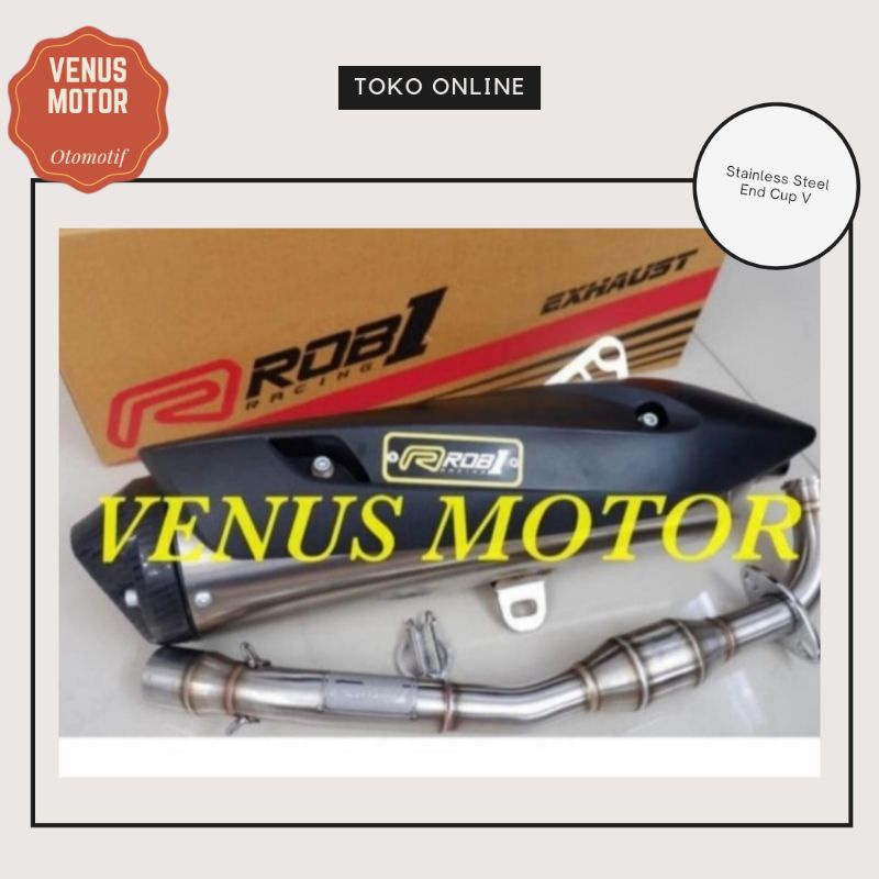 Jual Knalpot Rob1 untuk Honda PCX 160 | Shopee Indonesia