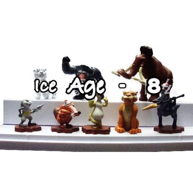 Jual Figure Set Ice Age isi 8 | Shopee Indonesia