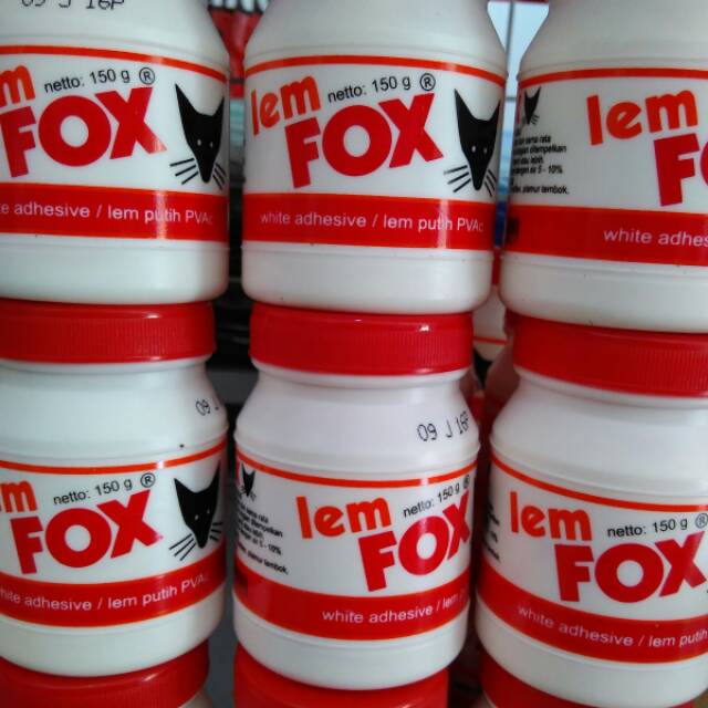 Jual LEM FOX PUTIH 150GR | Shopee Indonesia
