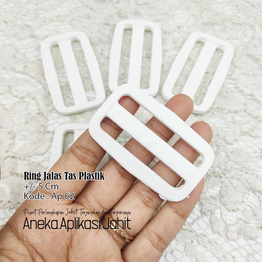 Jual 12 BIJI RING JALAN GASPER PASKIBRA GESPER TAS PLASTIK BUCKLE 5 CM ...
