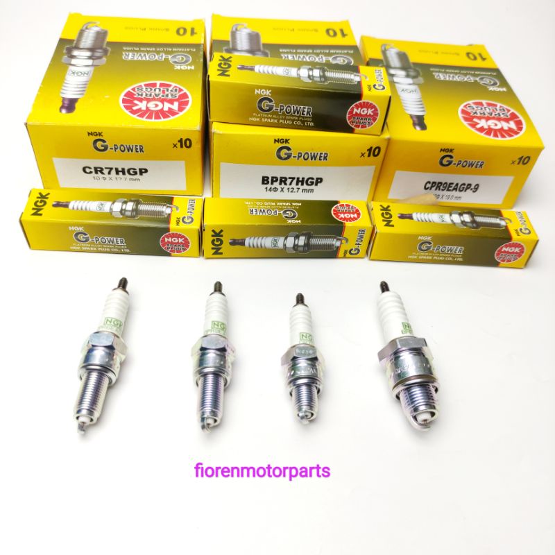 Jual BUSI RACING NGK G-POWER ALL PLATINUM TIPE BEAT.SCOOPY. VIXION. FU ...