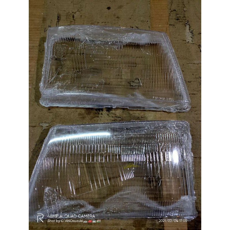 Jual kaca lampu depan mika lampu depan turbo canter ps110 ps125 model ...