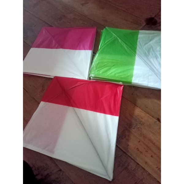 Jual layangan merah putih.58.isi.50pcs | Shopee Indonesia