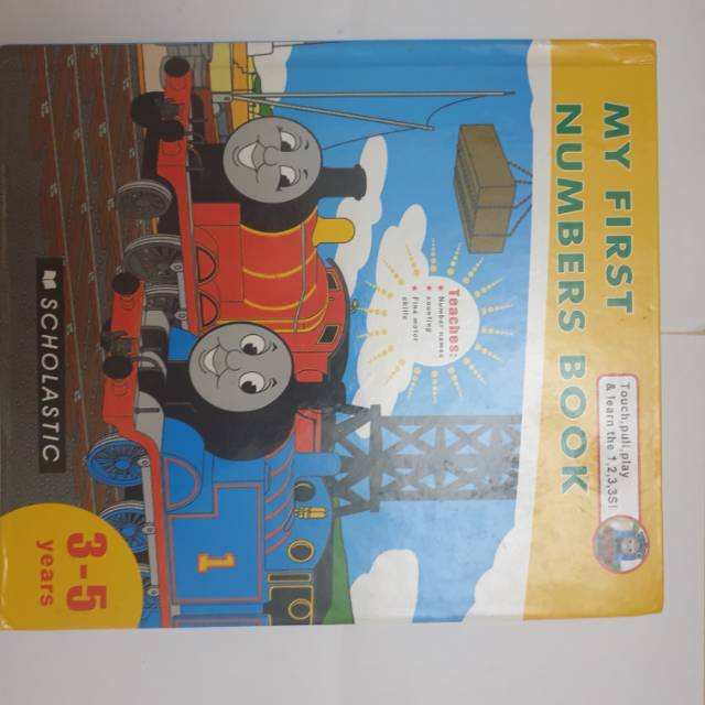 Jual My first number book thomas | Shopee Indonesia