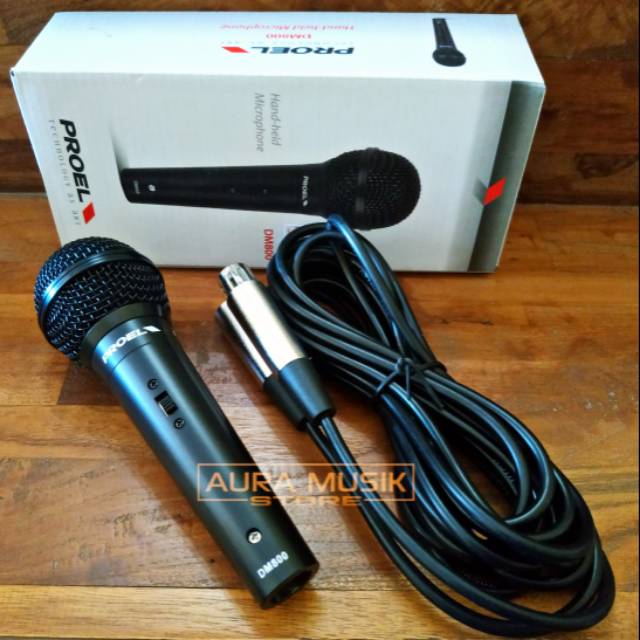 Jual Microphone Mic Vocal Proel DM800 Original | Shopee Indonesia