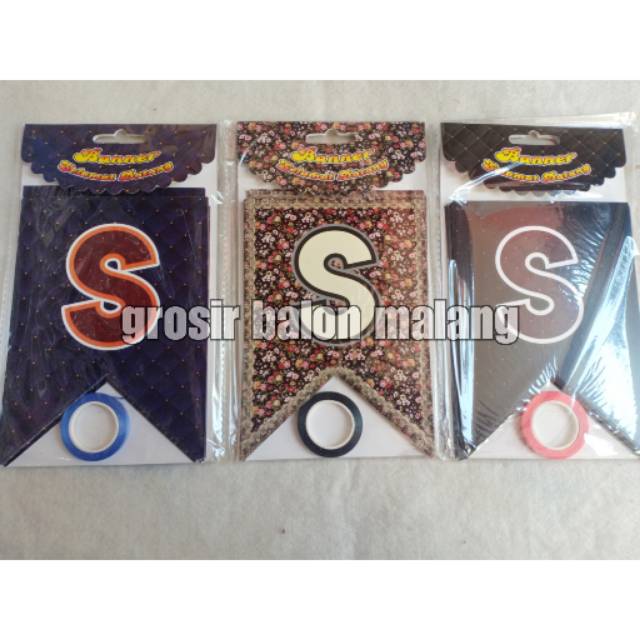 Jual Bunting flag banner selamat datang/welcome | Shopee Indonesia