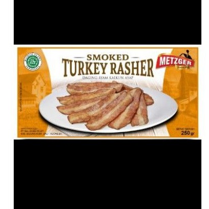 Jual Smoked Turkey Rasher Metzger HALAL | Shopee Indonesia