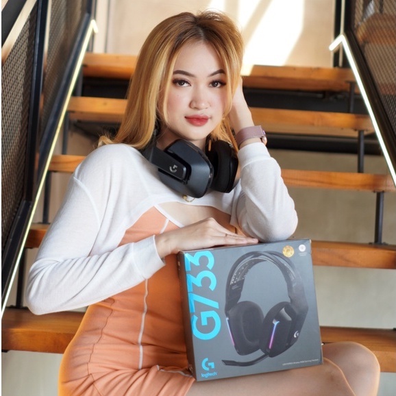 Jual Gaming Headset Logitech G733 Lightspeed Wireless 7 1 Surround
