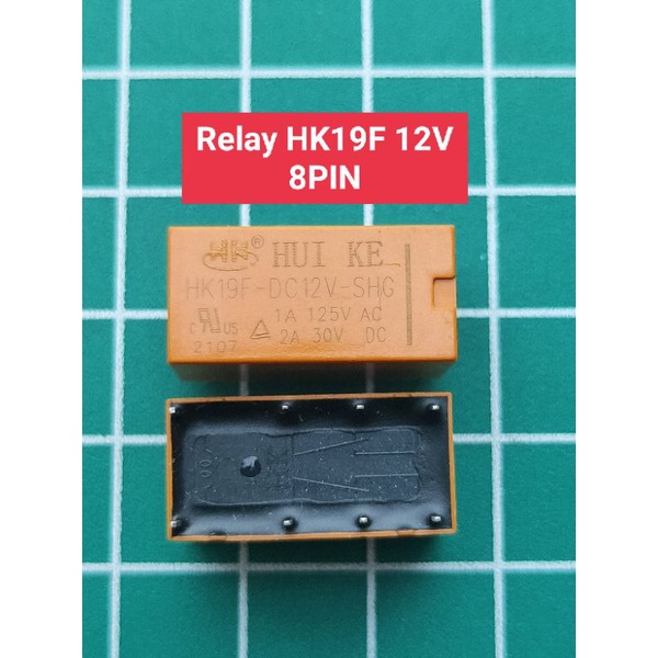 Jual Relay HK19F DC12V Relay 8PIN 12VDC | Shopee Indonesia