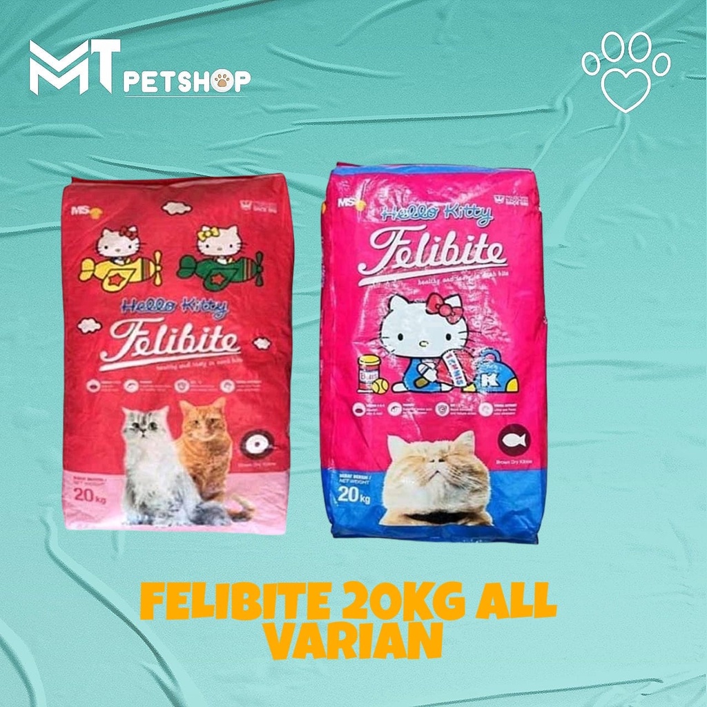 Jual Makanan kucing kering Premium Felibite 20kg All varian (EKSPEDISI ...