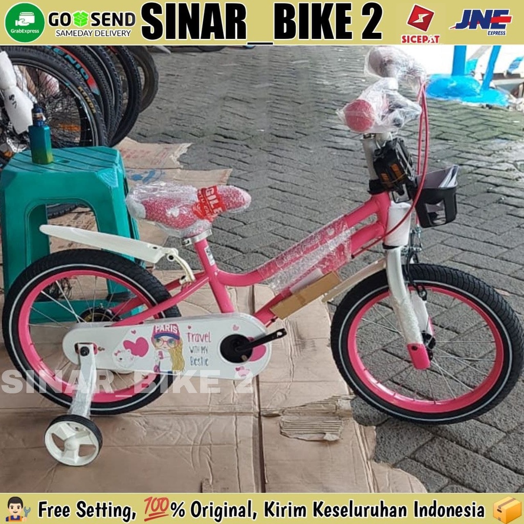 Jual Sepeda Anak Perempuan 12 & 16 Inch MINI EVERGREEN PENGUIN | Shopee ...