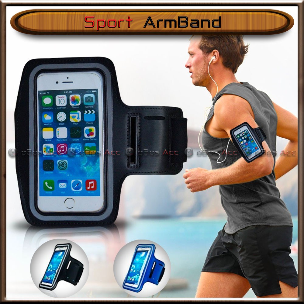 Jual ArmBand Sport Universal Arm Band Sports Holder HP Lengan Tangan ...