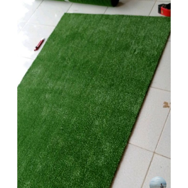 Jual Rumput Sintetis Golf 1 cm ukuran 50x150 cm | Shopee Indonesia