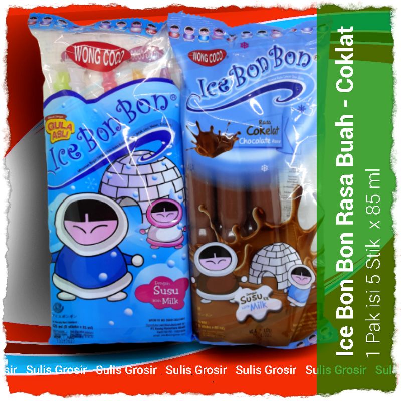 Jual Ice Bon Bon Rasa Buah - Coklat Isi 5 Stik | Shopee Indonesia