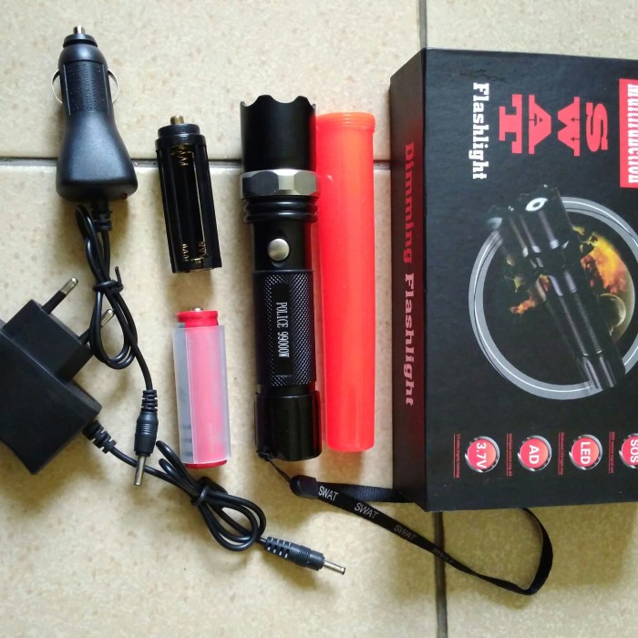 Jual senter police swatt multi fungsi | Shopee Indonesia