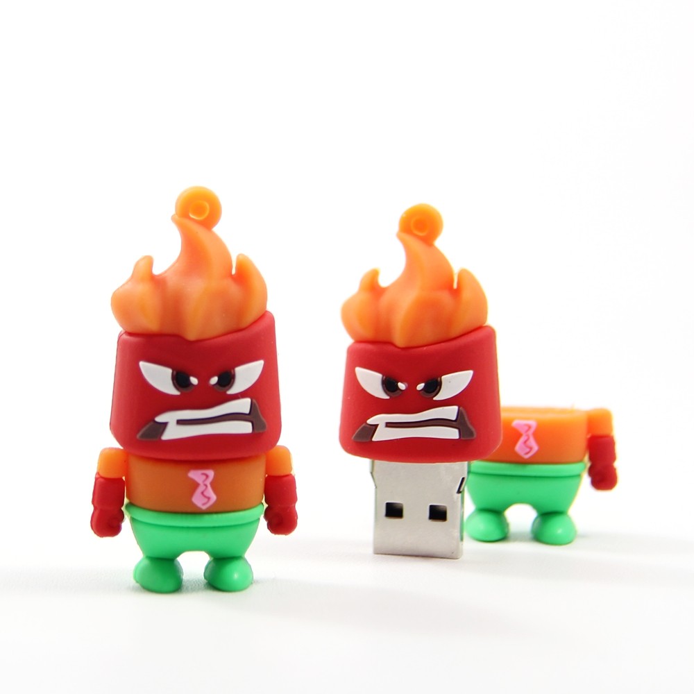 Jual FLASHDISK KARAKTER ANGER INSIDE OUT (MF 391-1) 8GB, 16GB, 32GB ...