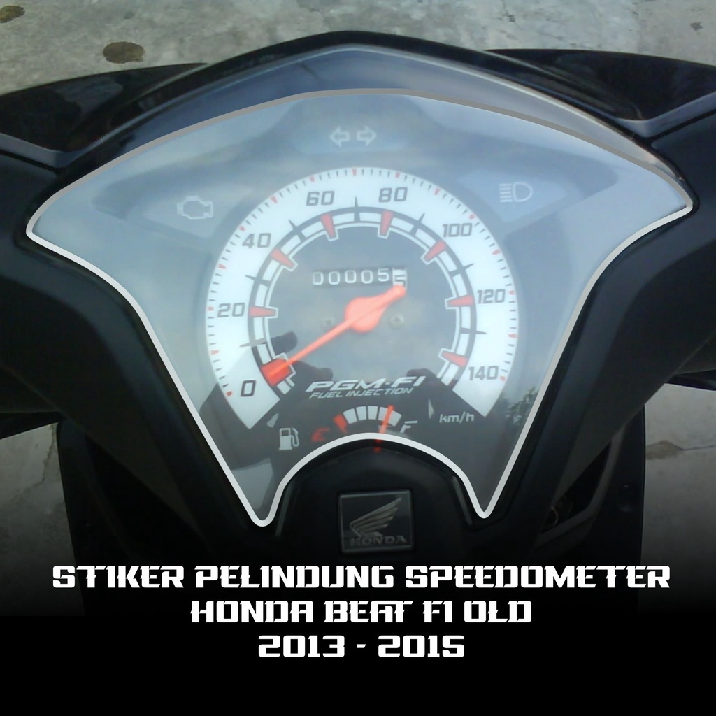 Jual Stiker Pelindung Speedometer Spidometer Honda Beat fi lama Variasi ...