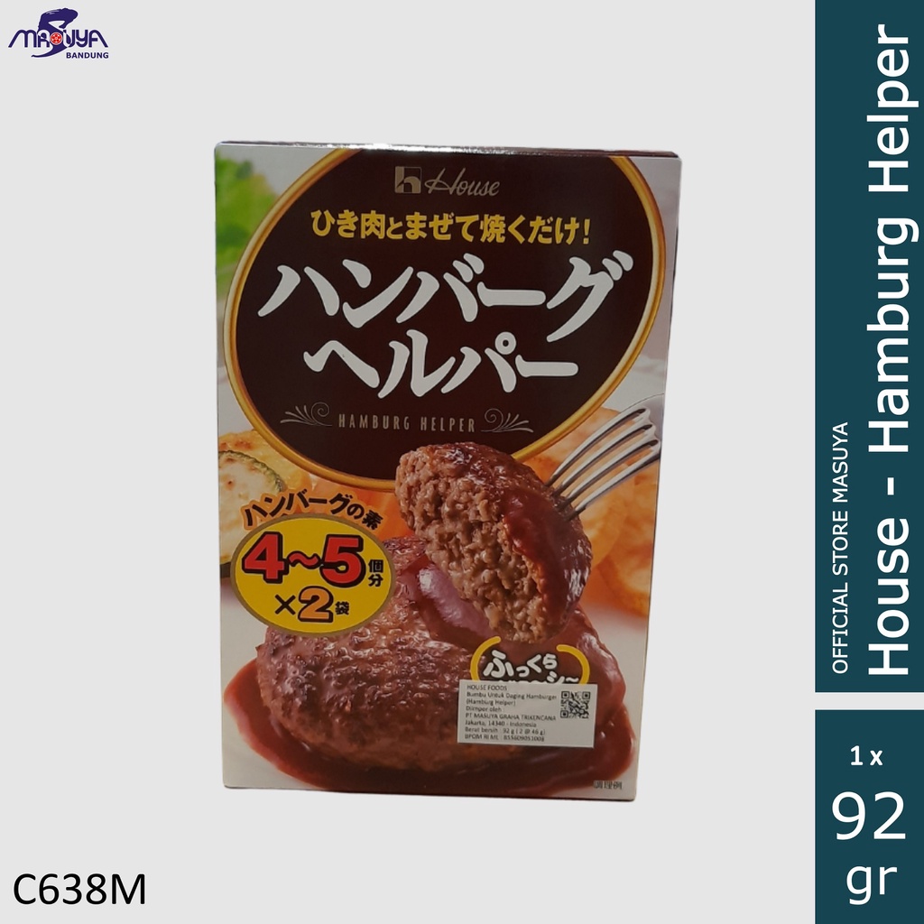 Jual House Hamburg Helper (Premiks Instant Hamburger) 92g (2 Sachet ...