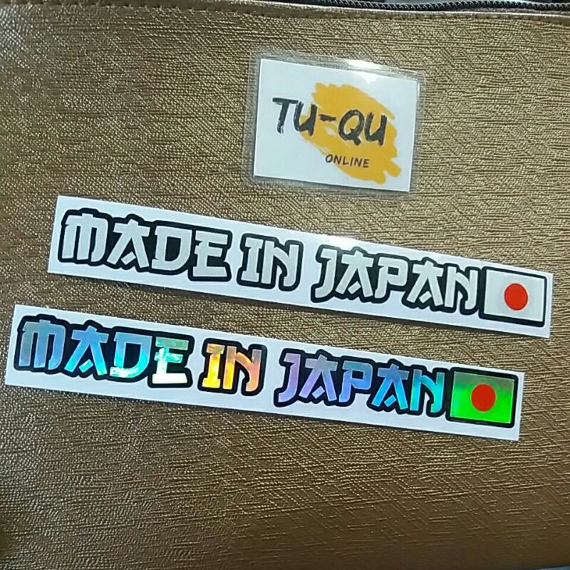 Jual Stiker made in japan | Shopee Indonesia