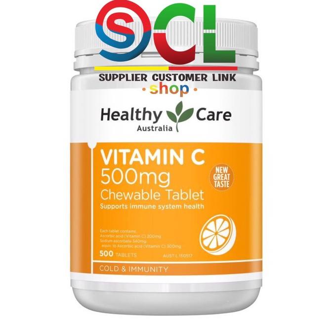 Jual Healthy Care Vitamin C 500mg 500 Tab Lc | Shopee Indonesia