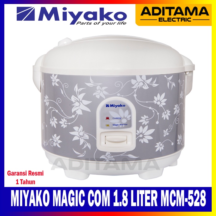 Jual MIYAKO RICE COOKER 3in1 MCM-528 1,8 LITER/ MAGIC COM MIYAKO MCM528 ...