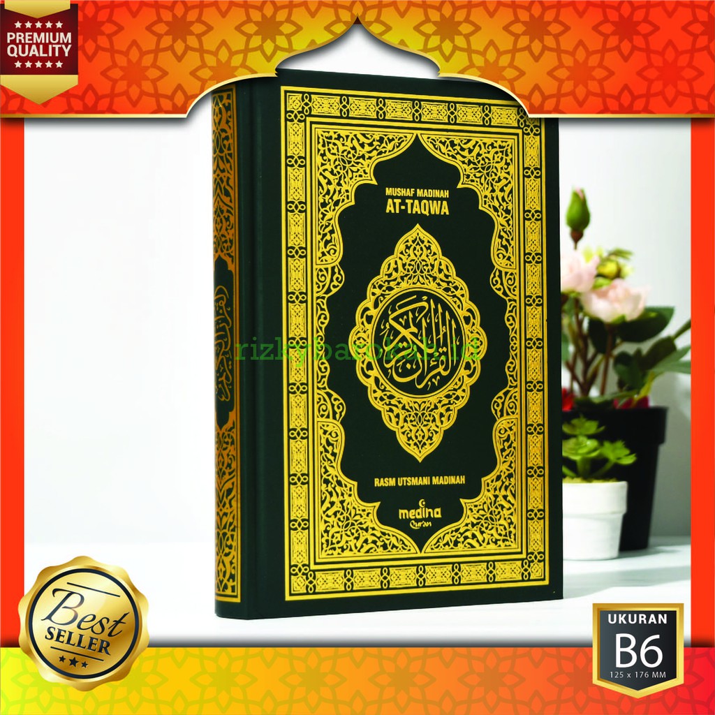Jual Al Quran Non Terjemah Mushaf Madinah At Taqwa Ukuran A5 Alquran Mushaf Madina Sedang