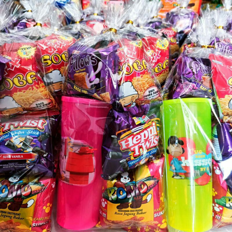 Jual PAKET SNACK ULANG TAHUN ANAK MURAH / BINGKISAN HADIAH ANAK ...