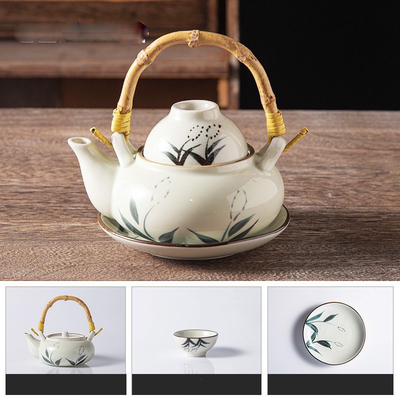 Jual Yui Kettle Tea Pot Set / Teko Ketel Air Teh Ocha Kopi Keramik ...
