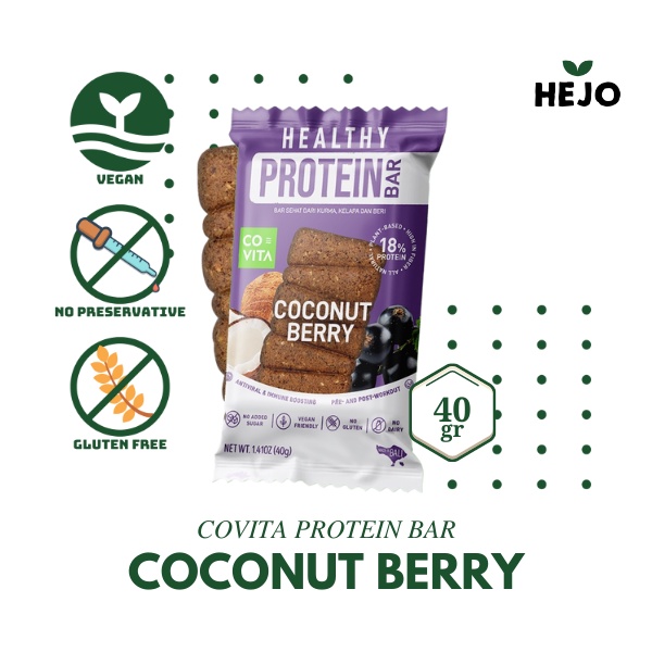 Jual Covita - Healthy Protein Bar 40 gr Gluten Free | Shopee Indonesia