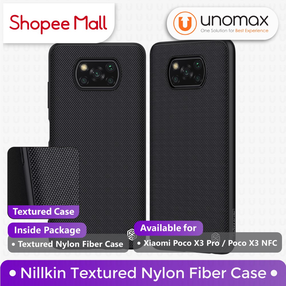 Jual Case Xiaomi Poco X3 Pro / NFC Nillkin Textured Nylon Fiber Casing ...