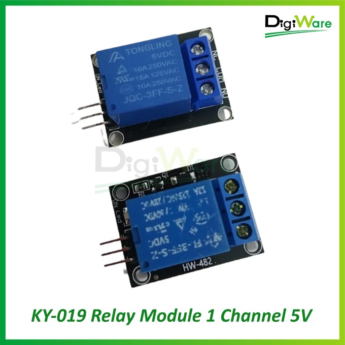 Jual KY-019 Relay Module 1 Channel 5V | Relay Module 5V 1 channel | Shopee Indonesia