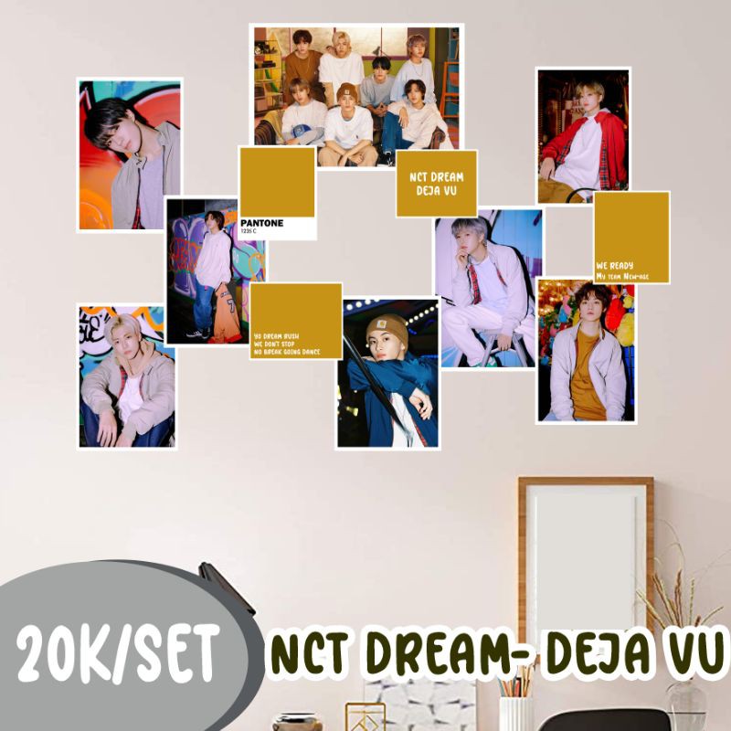 Jual NCT DREAM DEJA VU WALL DECOR poster kpop hiasan dinding aesthetic | Shopee Indonesia