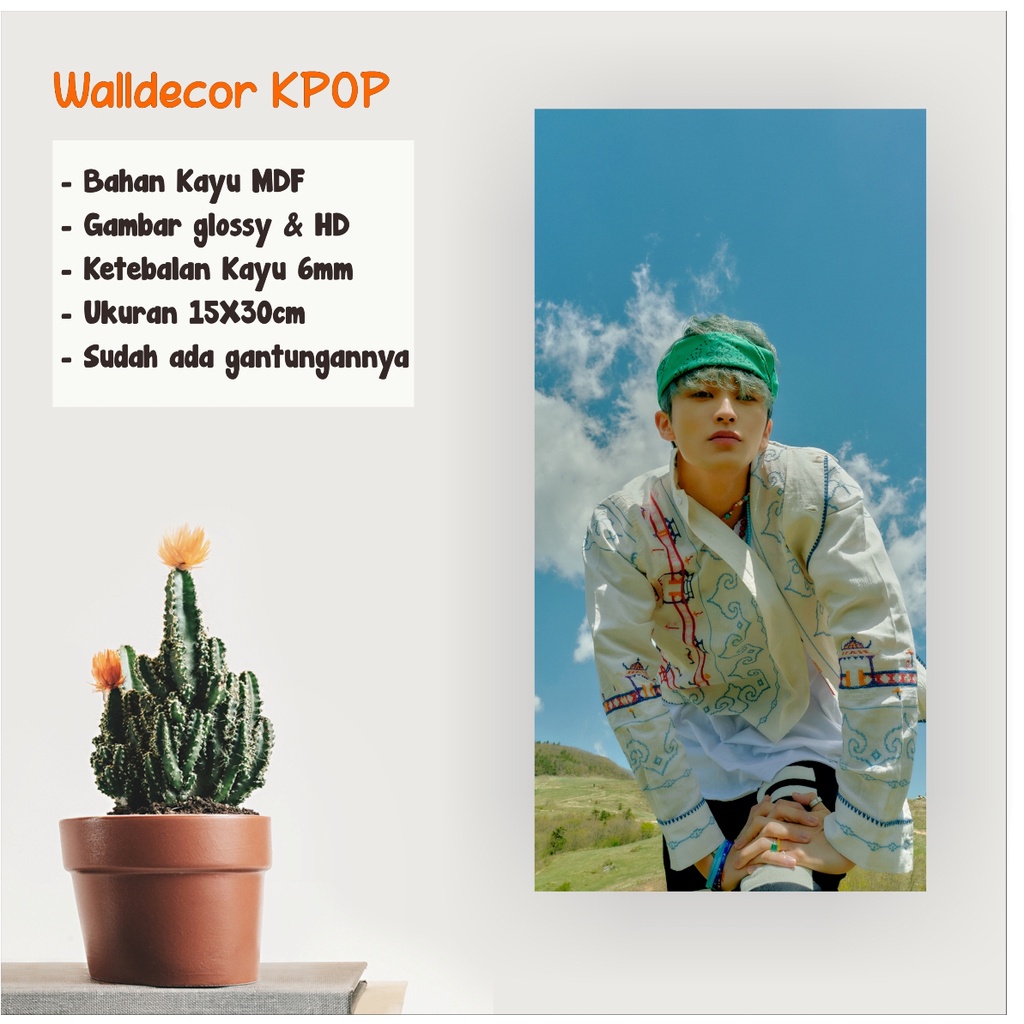 Jual WALLDECOR NCT DREAM MARK HELLO FUTURE UKURAN 15X30 CM WALL DECOR ...