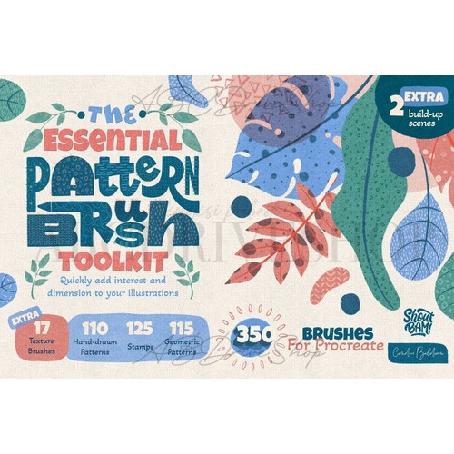 Jual Procreate Brush - The Essential Pattern Brush Toolkit for ...