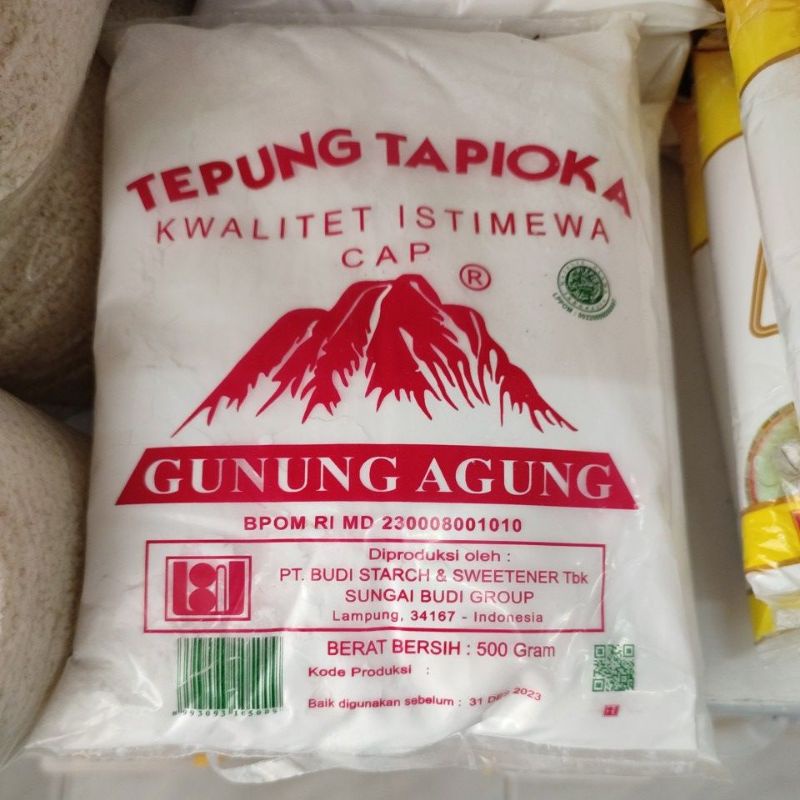 Jual Tepung Tapioka Gunung 500 gr | Shopee Indonesia