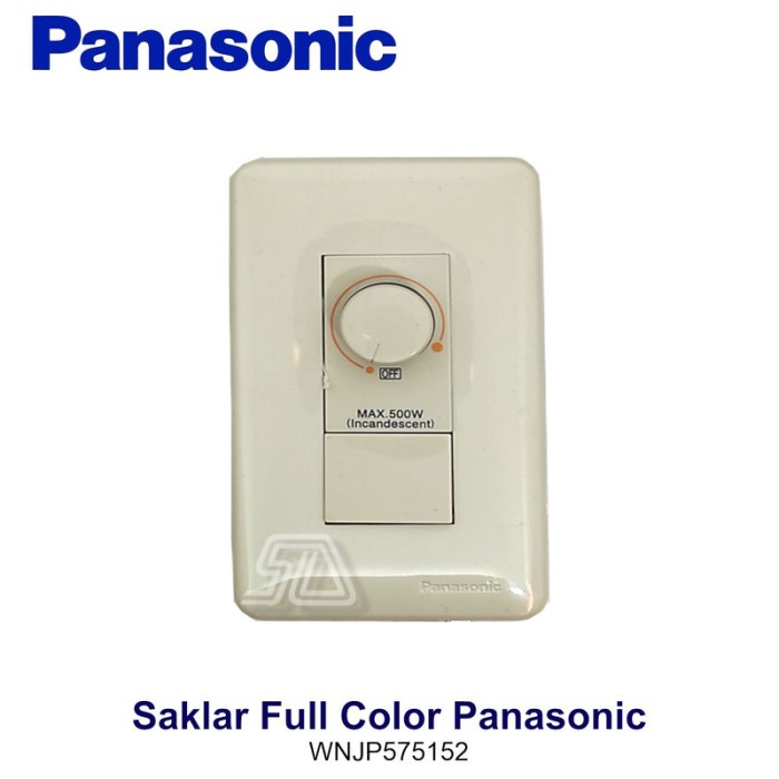 Jual Panasonic Full Color Saklar dimmer 500W 220V - WNJP575152 | Shopee ...