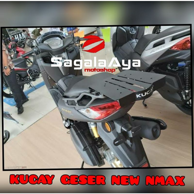 Jual Bracket Kucay Geser Yamaha all new Nmax 2020 breket top box motor ...
