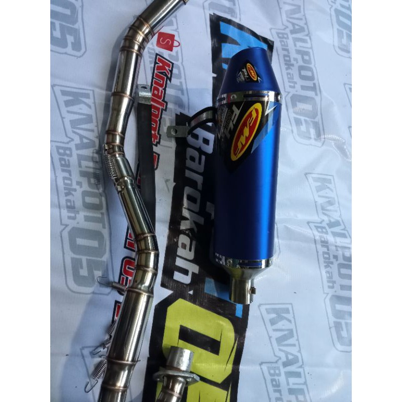 Jual KNALPOT CRF 150 L KLX D-TRACKER FMF F4 STENLIS | Shopee Indonesia