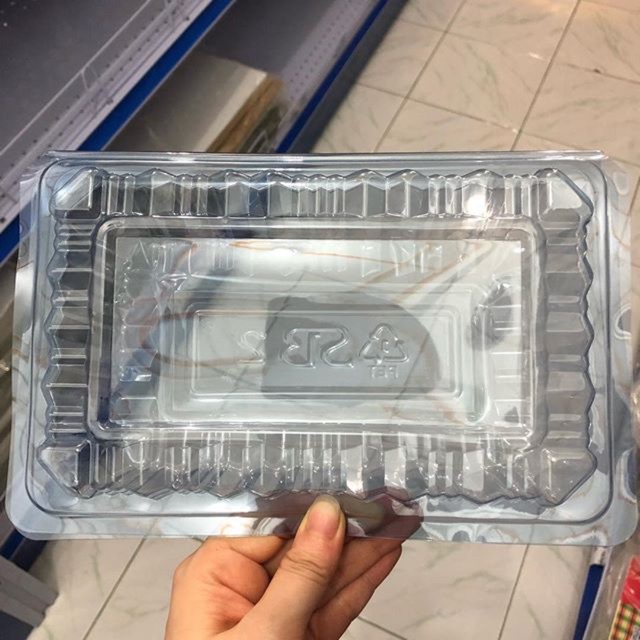 Jual [Isi 50 pcs] Kotak Makanan Mika SB 2 / Kotak Mika Box Plastik ...