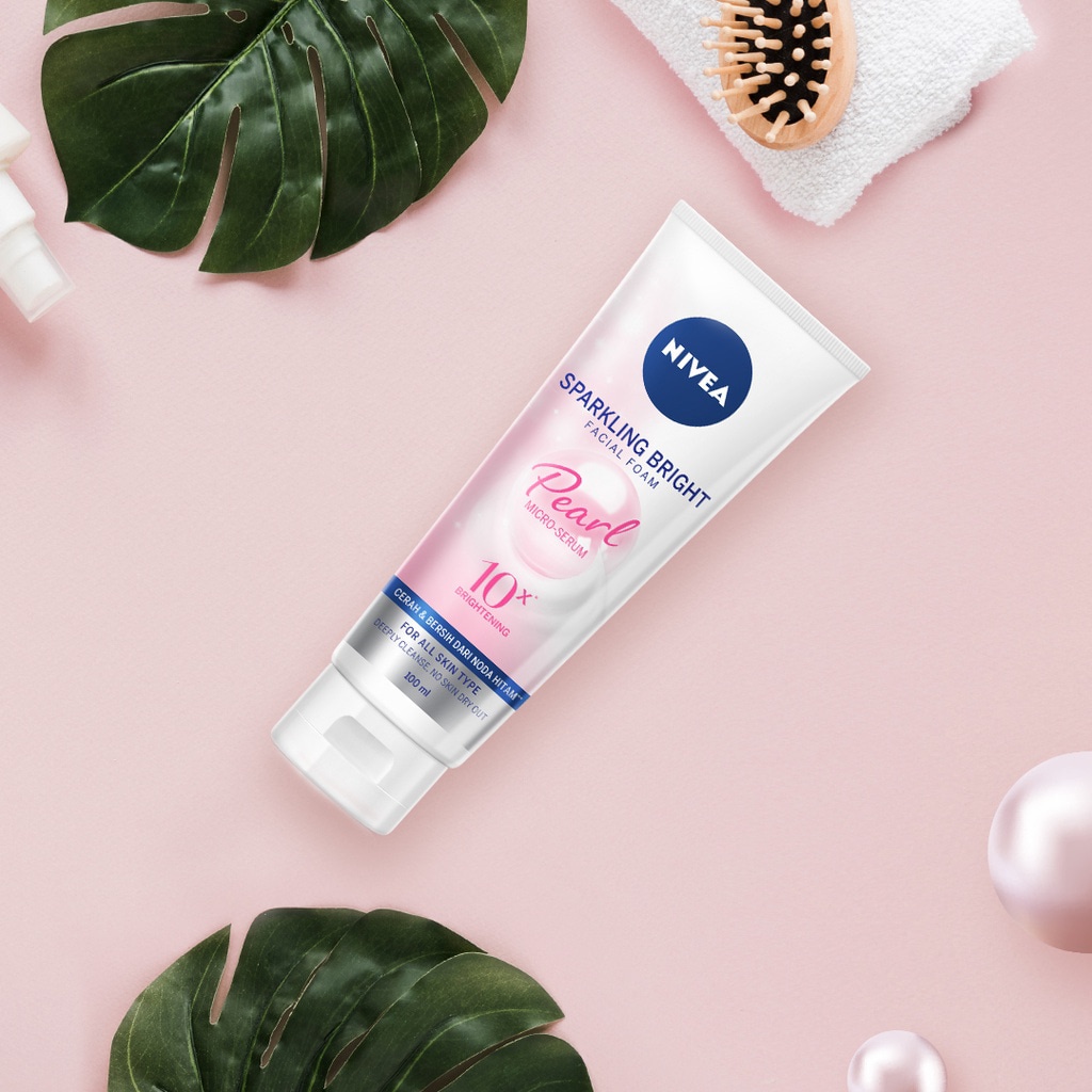 Jual NIVEA Sparkling White Facial Foam | Shopee Indonesia