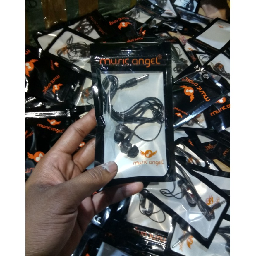 Jual Headset Music Angel Handsfree Earphone | Shopee Indonesia
