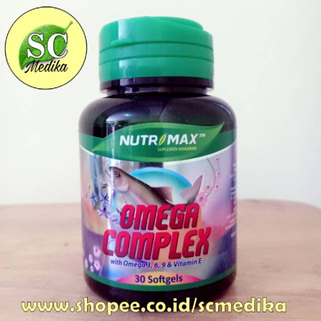 Jual Nutrimax Omega Complex 30 Softgel | Shopee Indonesia