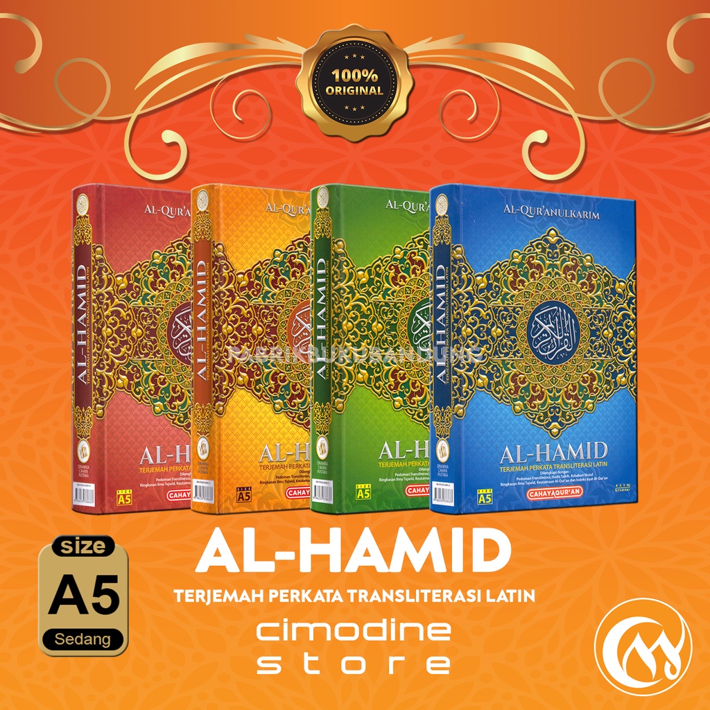 Jual Al Qur an Al Hamid Terjemah Perkata Transliterasi Latin A5 | Isi HVS 633 Hal 14,8x21 Cm ...