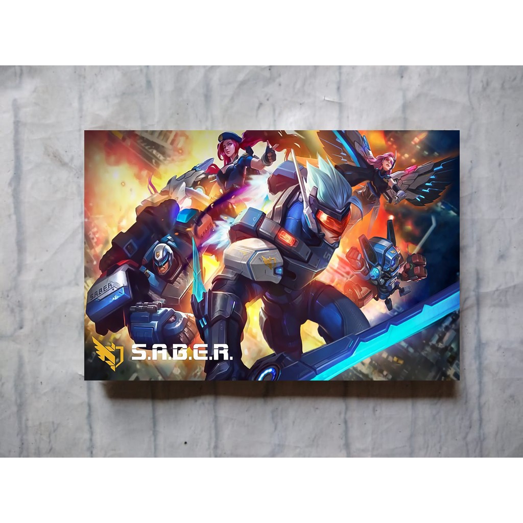 Jual poster mobile legends legend size A3 hero LAYLA Hiasan dinding ...
