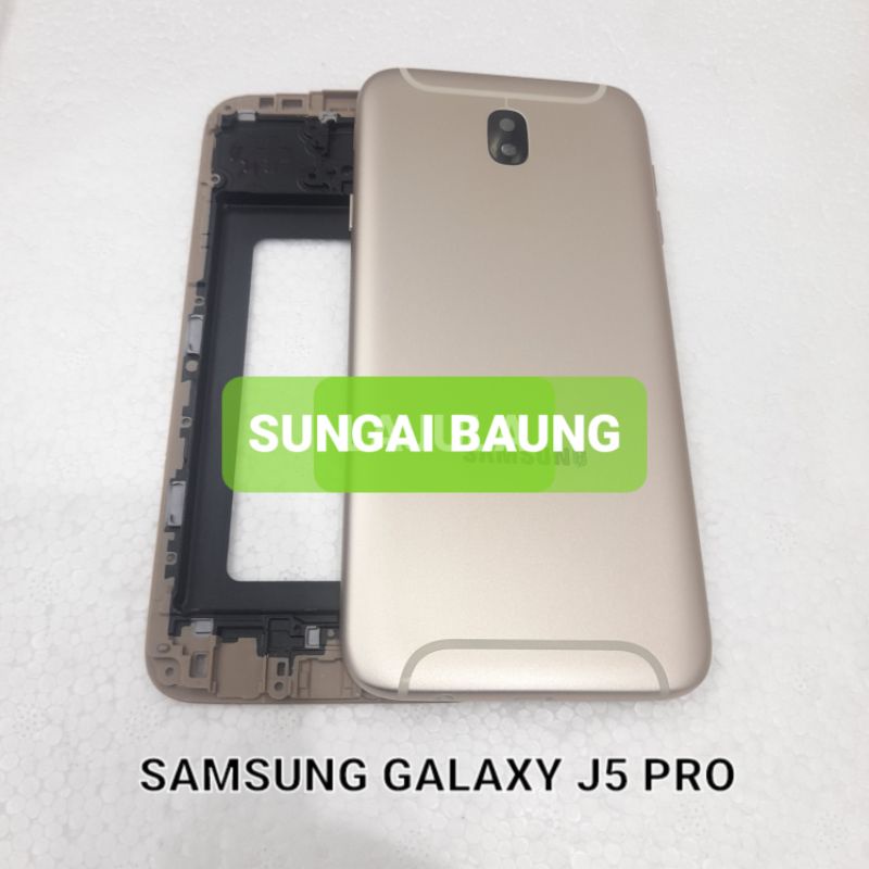Jual KESING HOUSING CASING FULL SET SAMSUNG GALAXY J5 PRO / J530 FRAME + BACKDOOR | Shopee Indonesia